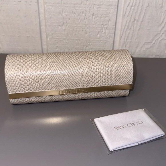 Jimmy Choo | Accessories | Authentic Jimmy Choo Glasses Case | Poshmark